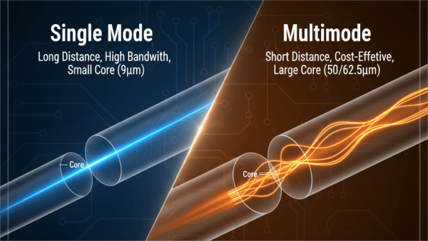 Single Mode vs Multimode Fiber: The Ultimate Guide to Cost, Distance ...