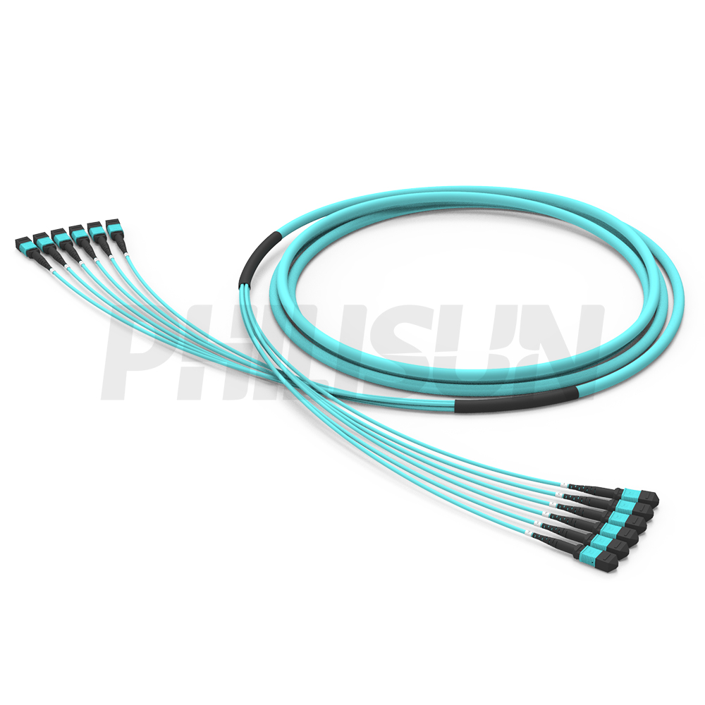 MPO-72 Trunk Cable - 72 Fiber Main Trunk Cord, Base-12, Supports OS2 ...