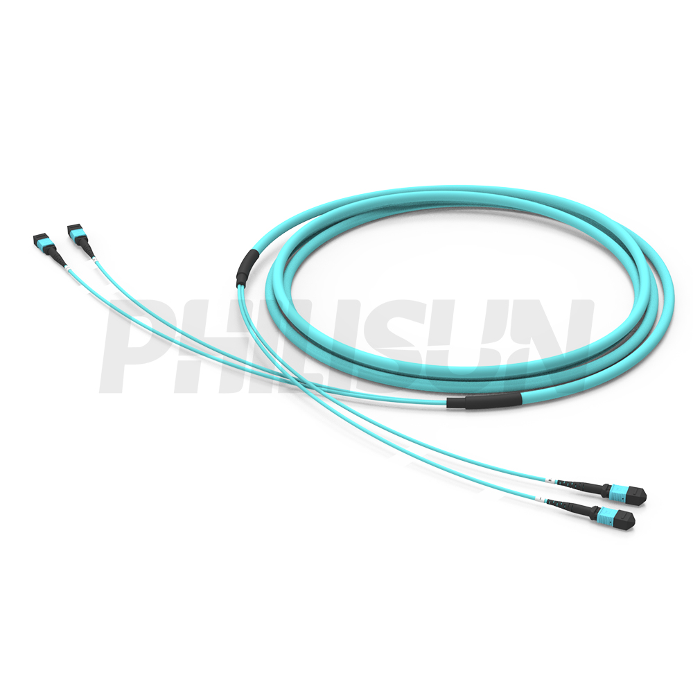 MPO-32 Trunk Cable - 32 Fiber Main Trunk Cord, Base-16, Supports OS2 ...